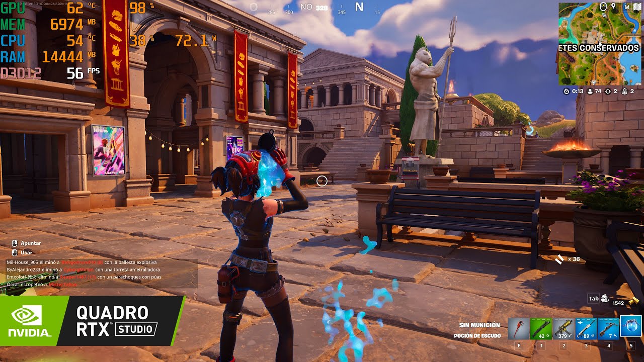 FORTNITE - Ray Tracing | RTX 4060 TI 8GB ( Maximum Settings | DLSS ON ...