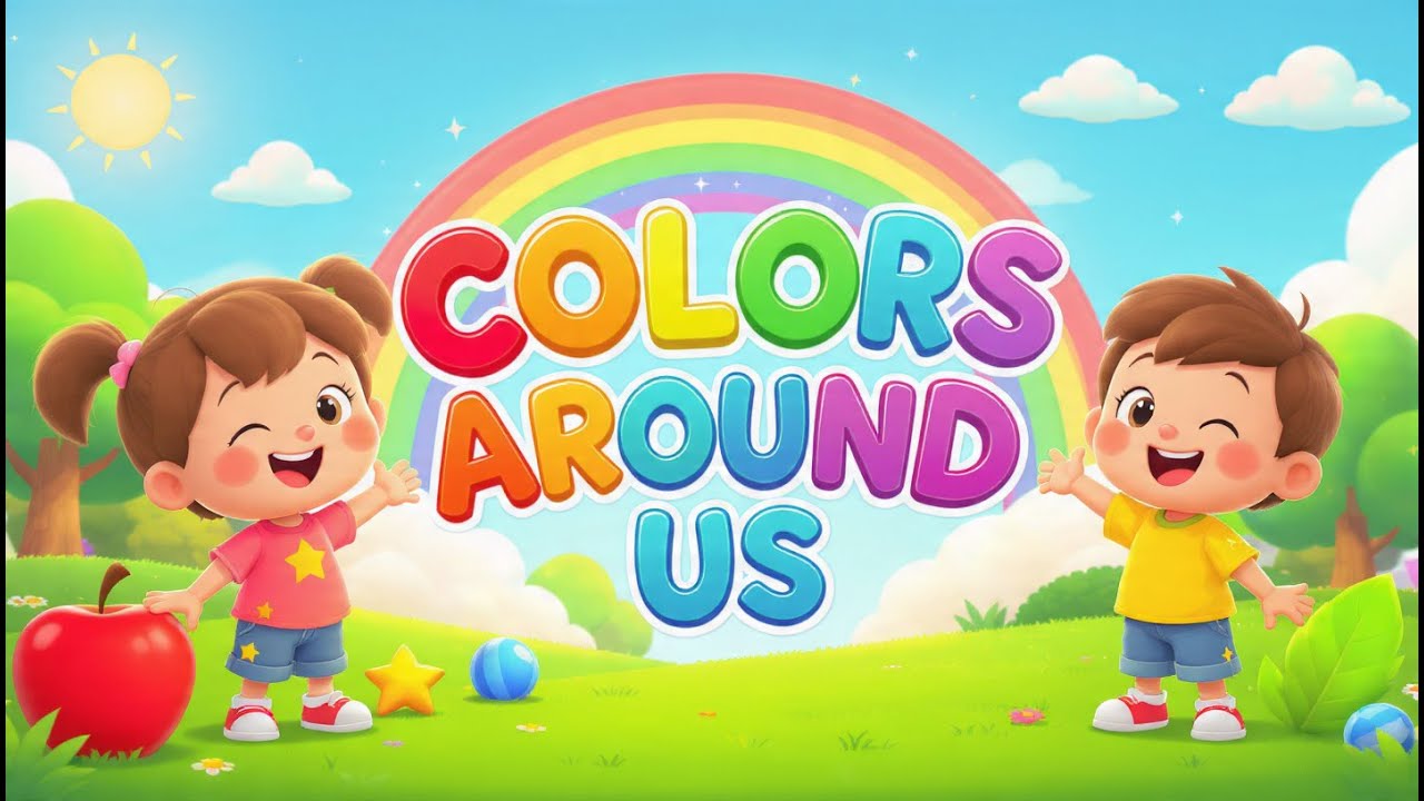 Colors Around Us | Fun Color Learning Song for Kids | Giggle Garden ...