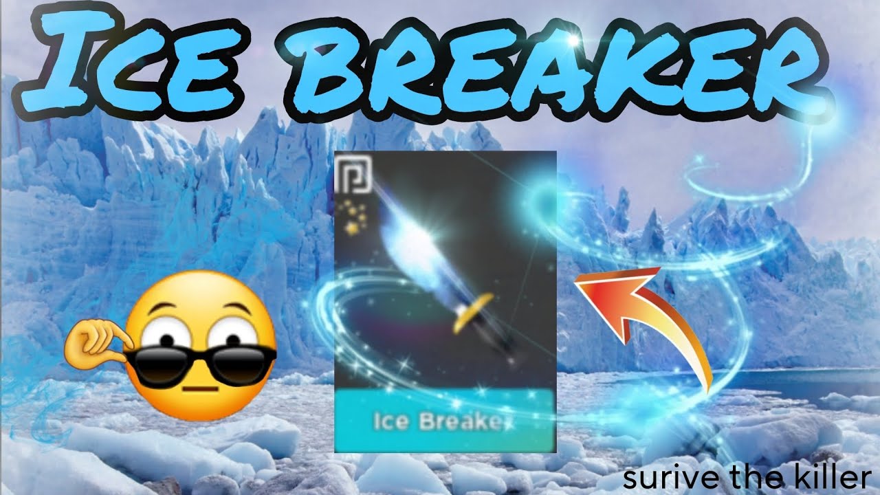 Showcase #4|| Ice Breaker premium shop knife! ️🧊 || Survive the killer ...