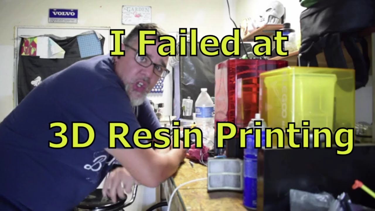 How Failed Resin Prints Almost Ended My Passion| 3d Printing for ...