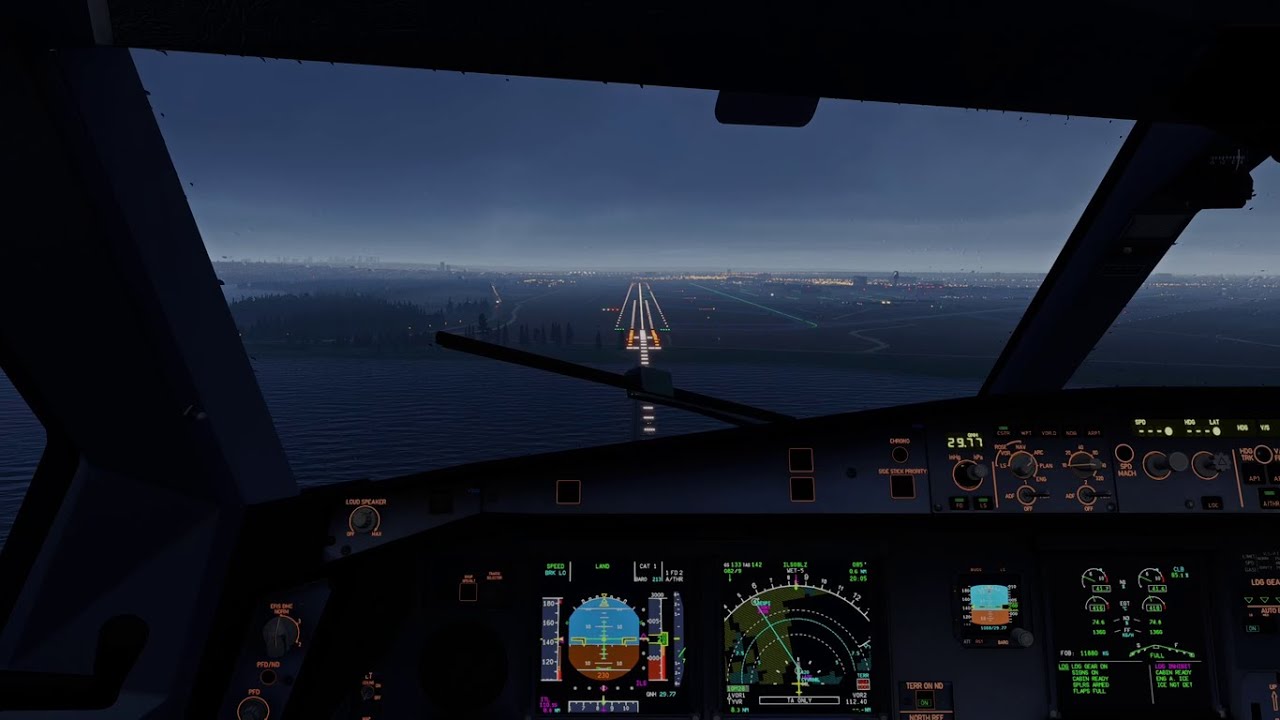 Vancouver CYVR Landing | ToLiss A339 - YouTube