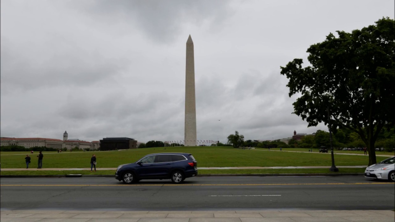 Washington DC: White House, Washington Monument, Lincoln Memorial, US ...