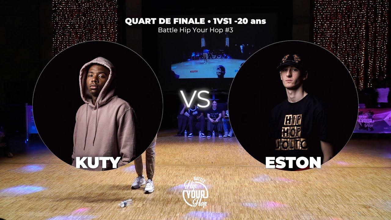 Kuty VS Eston / QUART • 1VS1 -20 ans / Battle Hip Your Hop #3 - YouTube