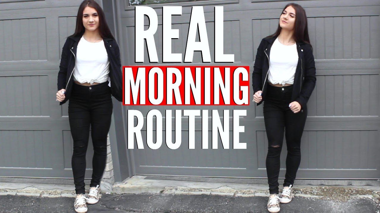 My REAL Morning ROUTINE !!! - YouTube