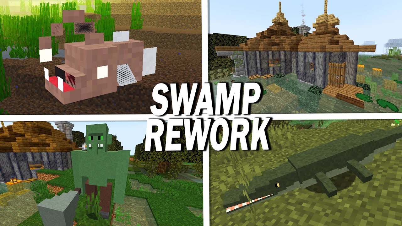 Swamp Rework (Minecraft Mod Showcase) - YouTube
