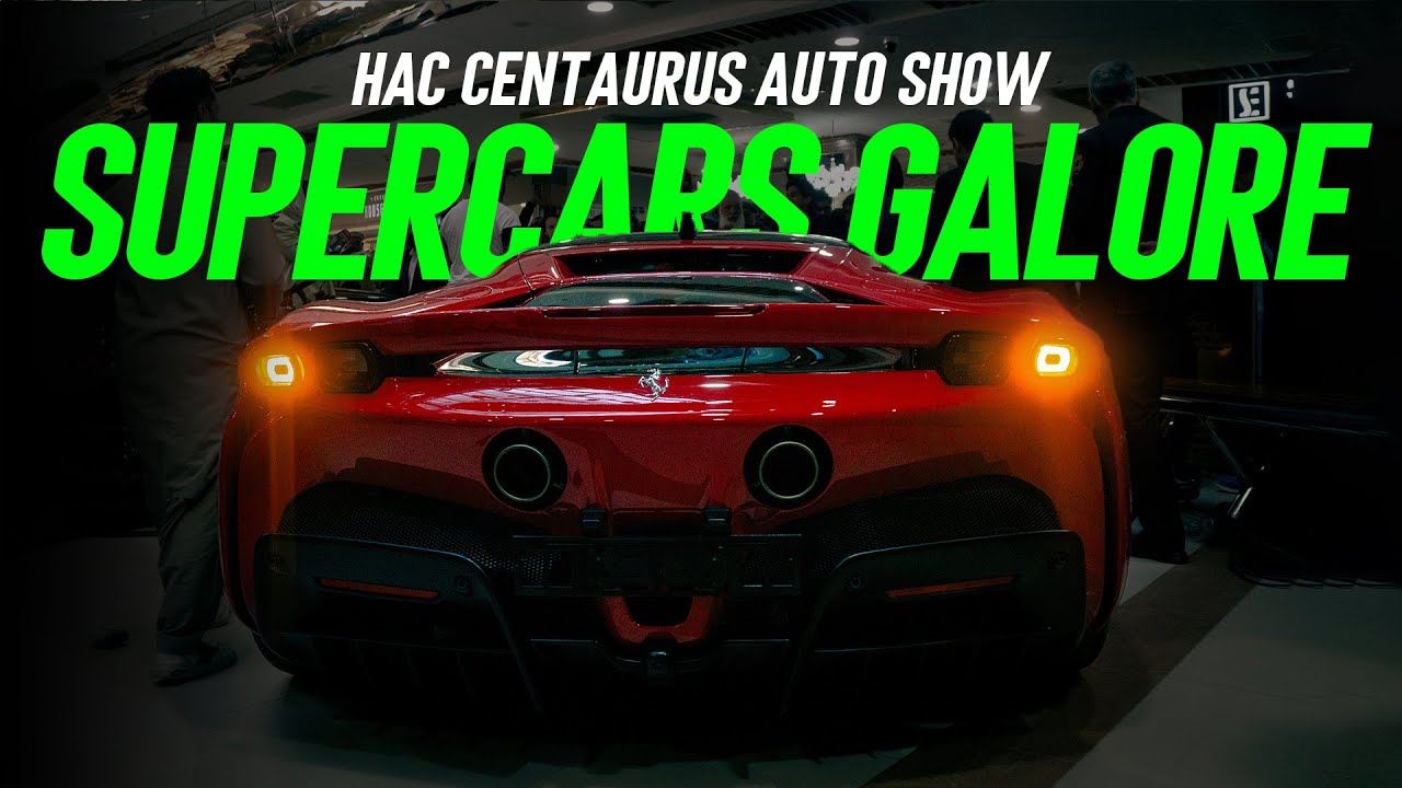 An Auto Show to Remember | HAC Centaurus Auto Show | Supercars ...