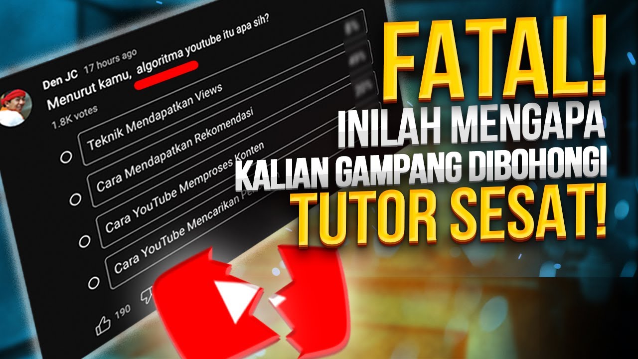Ini Lho Algoritma YouTube .. Kok Malah Pada Aneh-Aneh! - YouTube