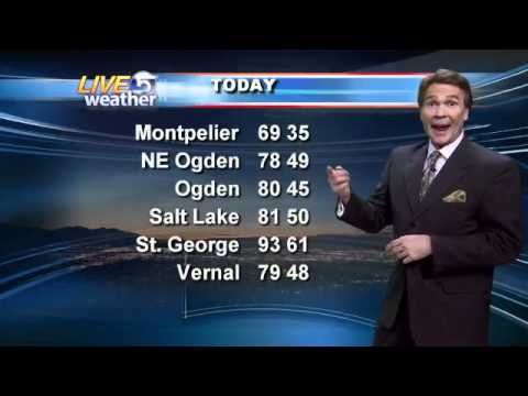 Dan Pope 10 PM Weather KSL-TV, Salt Lake City, Utah June 18, 2011 - YouTube