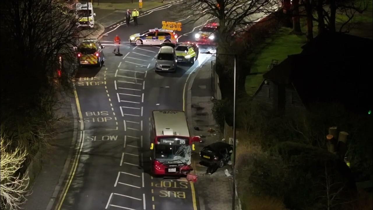 Fatal Bus Crash in Harrow UK News in Pictures - YouTube