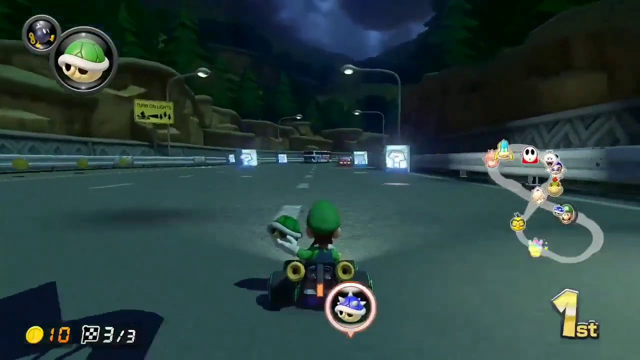 Mario kart 8 deluxe: your too slow blue shell!! - YouTube