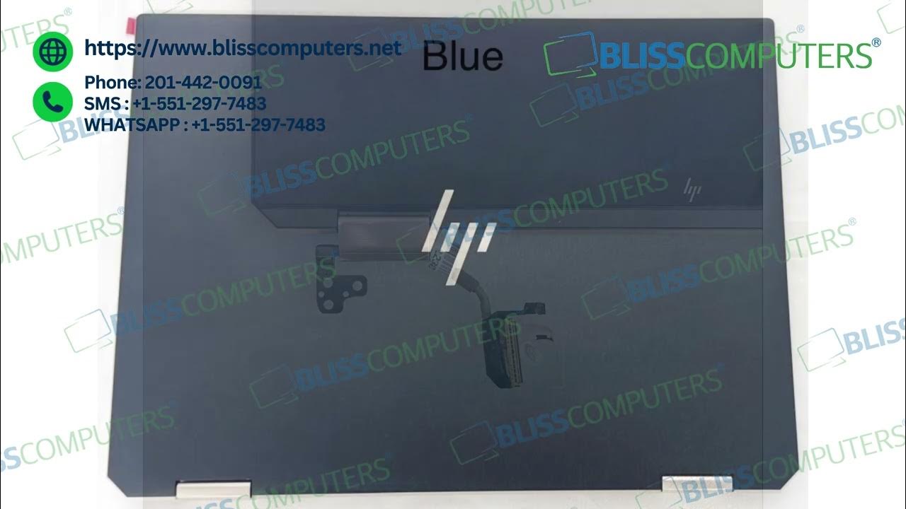 Replacement HP Spectre X360 14-ea 3000x2000 Touch Screen Assembly Complete Hinge Up #2846 - YouTube