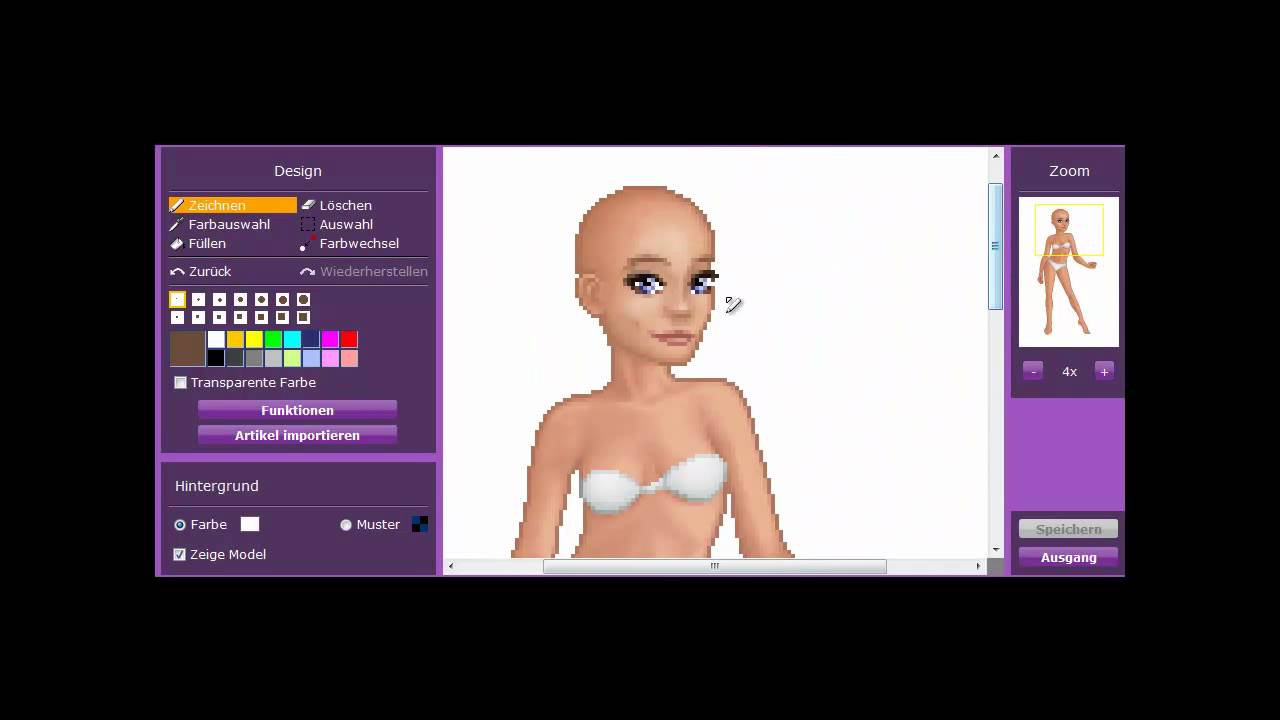 Gosupermodel designen - face - YouTube