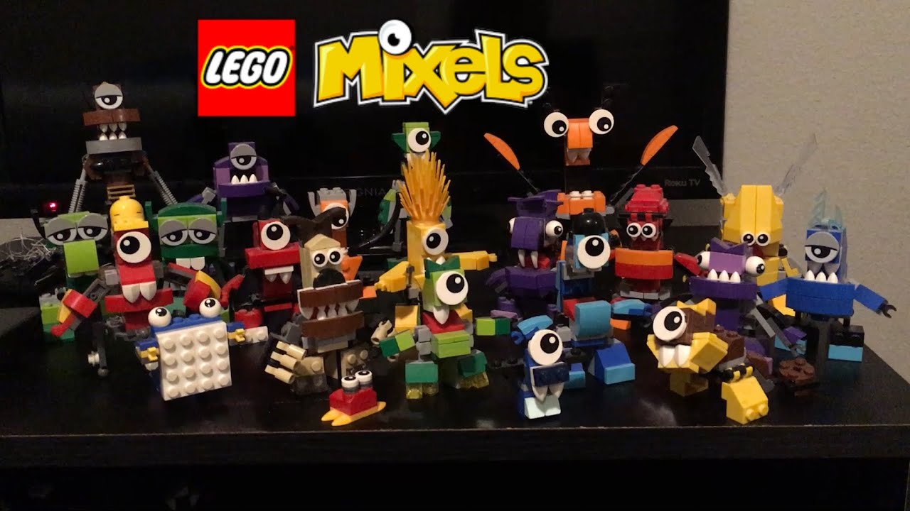 My LEGO Background Mixels Collection - YouTube