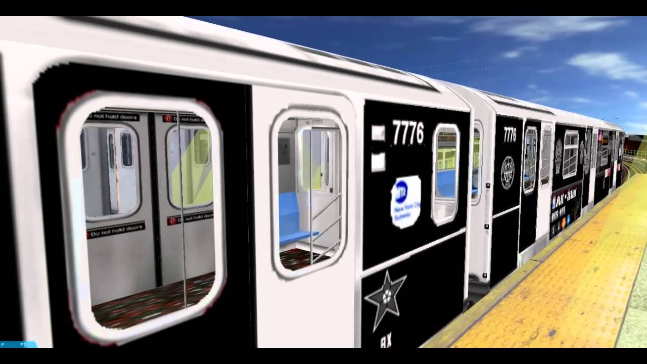 openBVE R142 testing #2 - YouTube