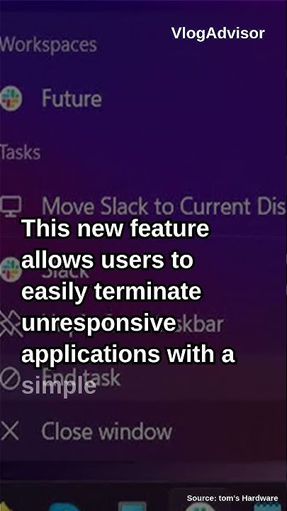 Kill Windows tasks with impunity — Windows 11 has a hidden 'End Task' - YouTube