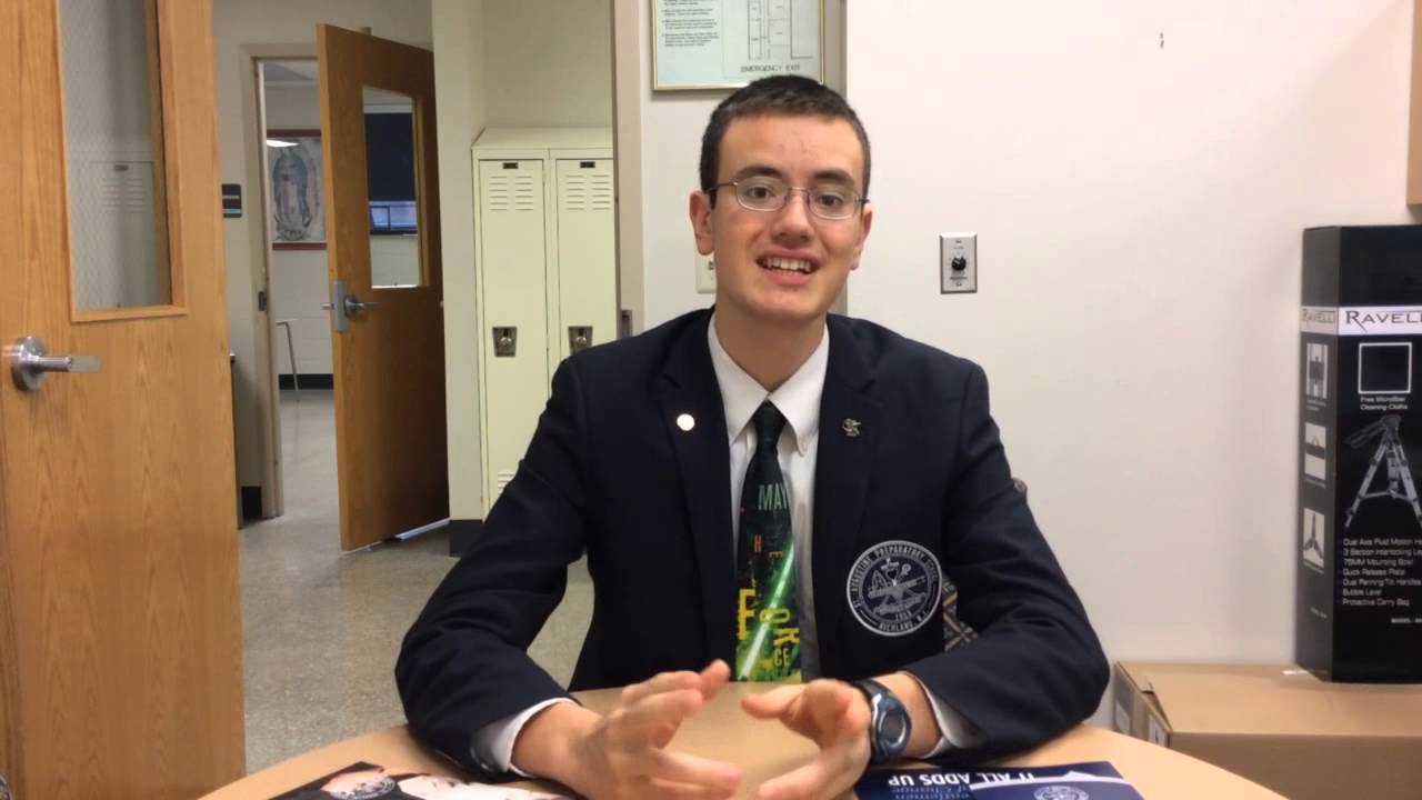 Student Spotlight: Francesco Pinque Class of 2019 - YouTube