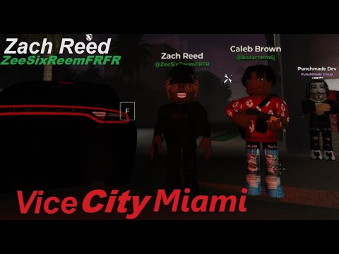 Zach Reed day and a life | Vice City Miami | Grind to 1Million | Roblox ...