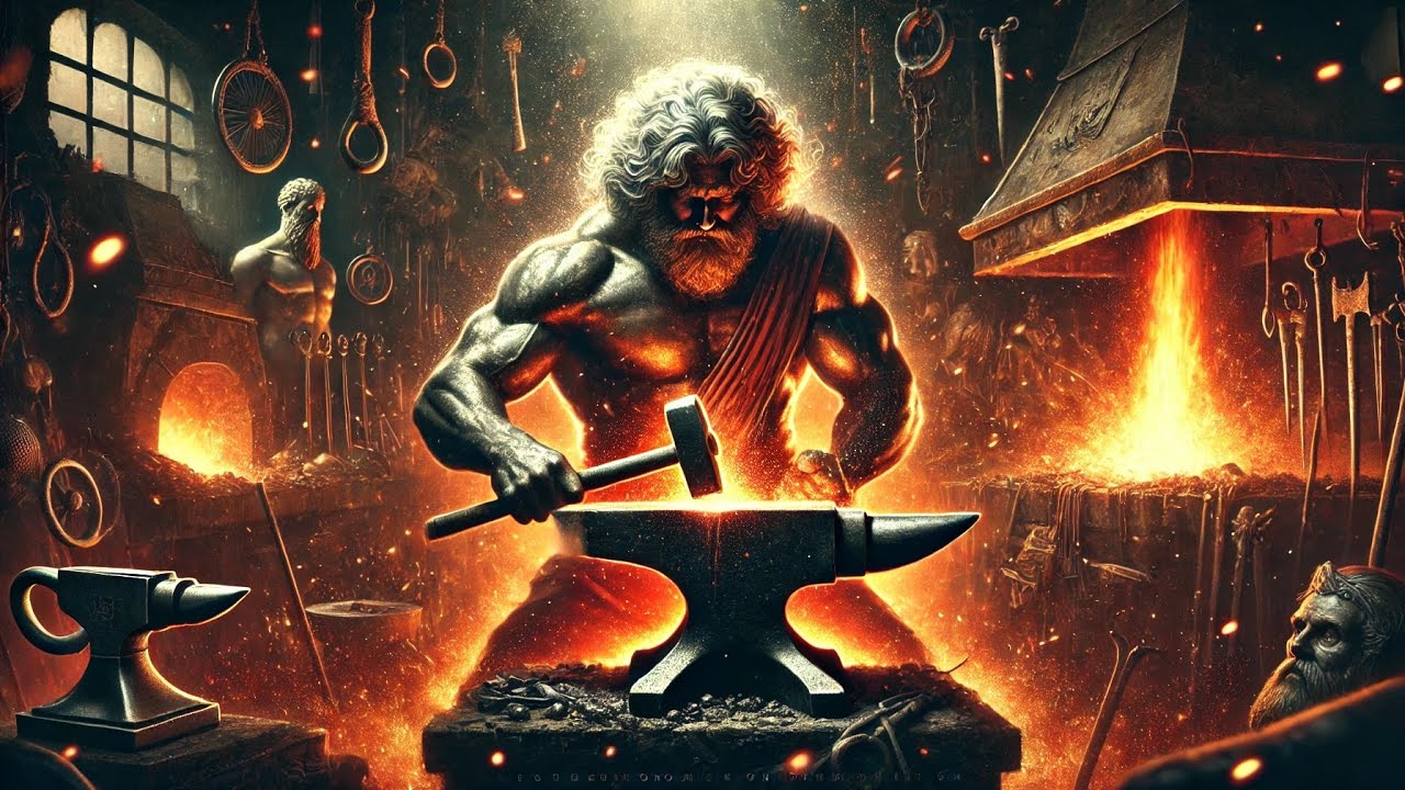 Héphaïstos : L'Histoire Fascinante du Dieu Forgeron de l'Olympe - YouTube