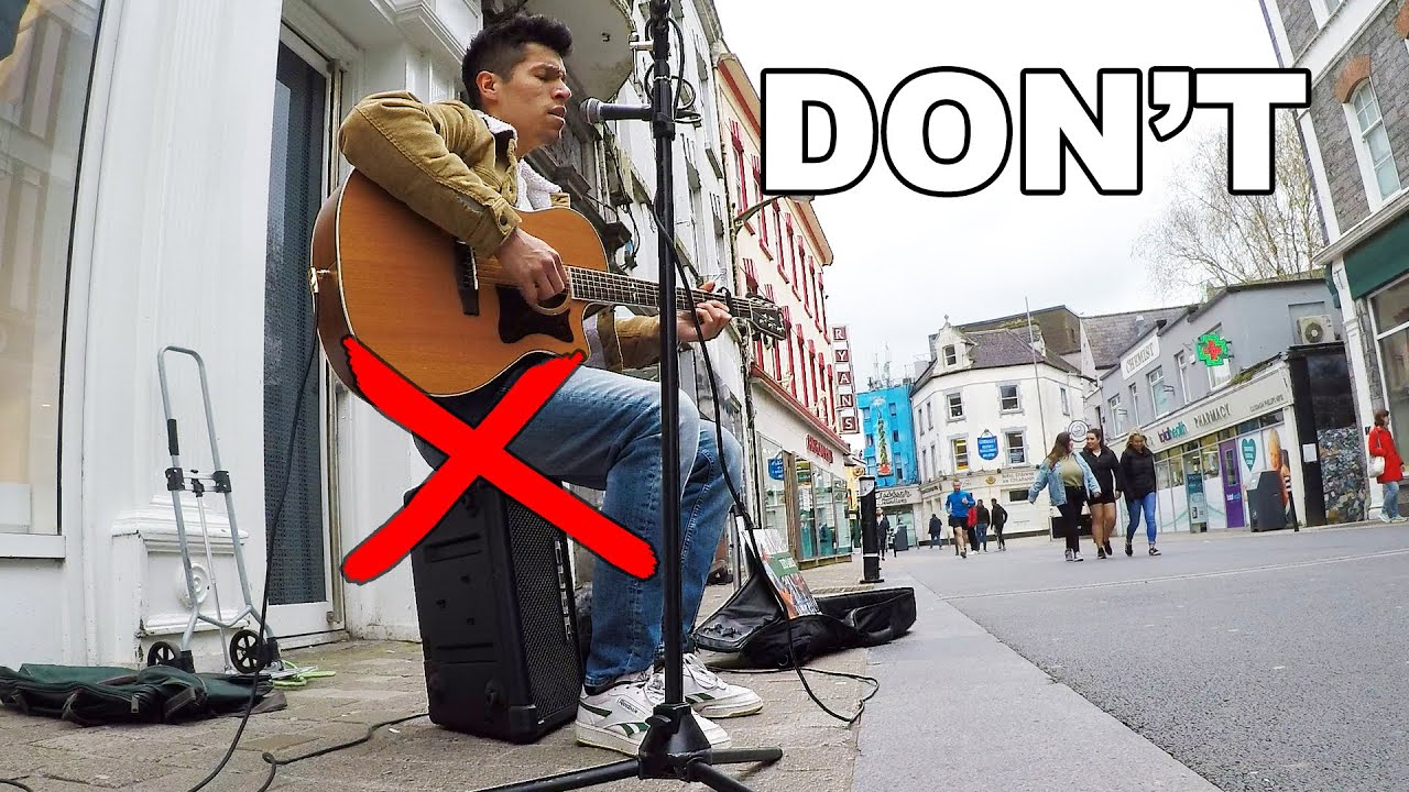Busking Tips How To Busk With An Amp YouTube