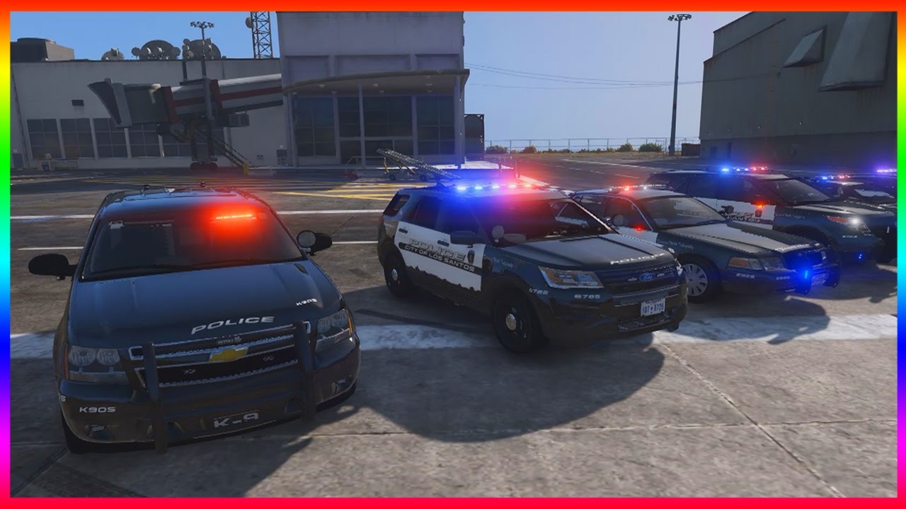 GTA 5 - LSPD Pack - ELS Lighting Mod Showcase! - YouTube