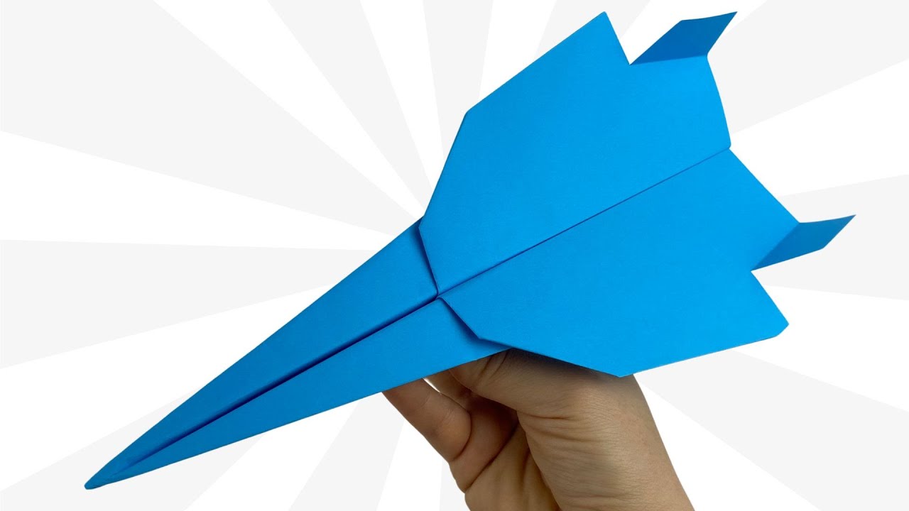Build a Paper Jet Plane That Soars! 🛩️ Super Easy DIY - YouTube