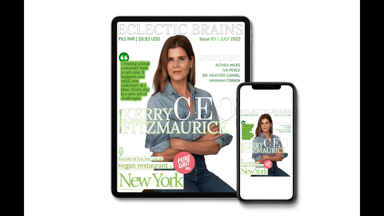 Kerry Fitzmaurice | Cover Story Issue 05, July 2022 - YouTube