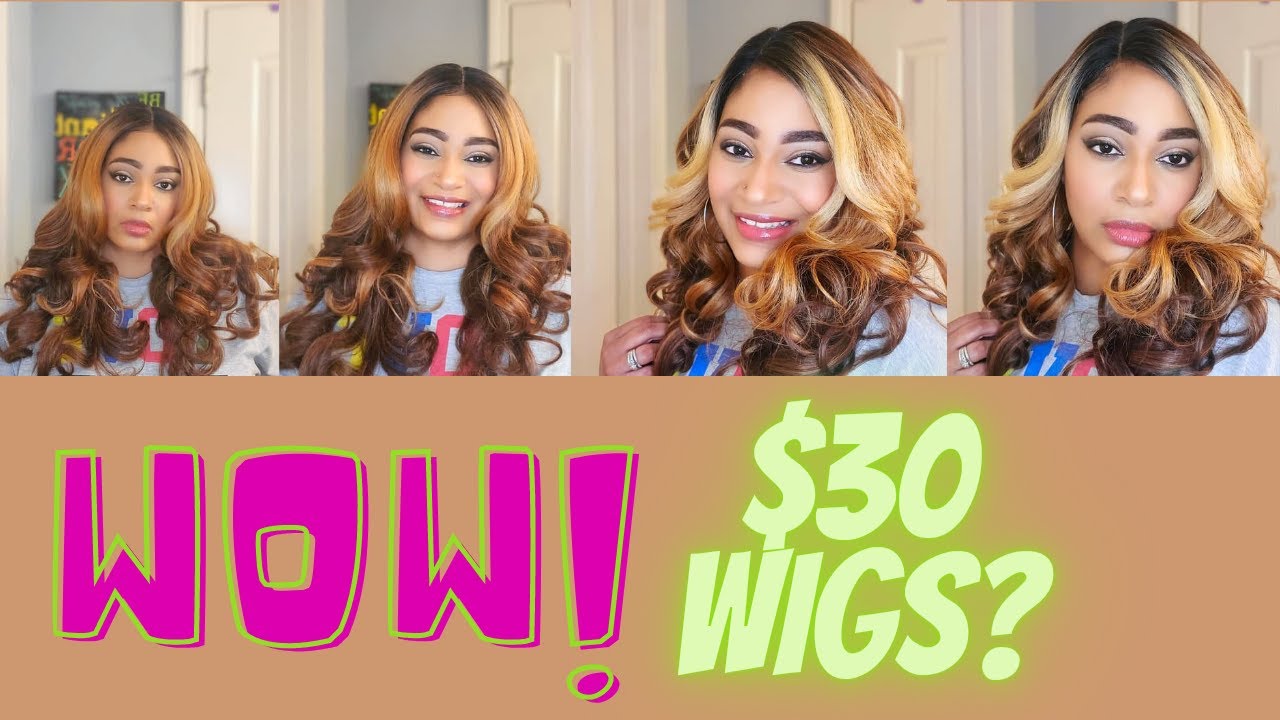 For Baddies on a Budget| $30 Synthetic Blow Out Wigs| Janet Collection ...