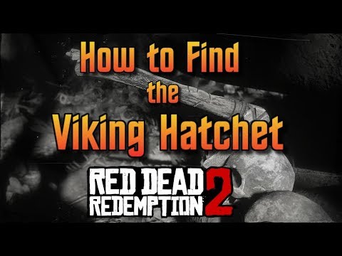 RDR2 How to Find the Viking Hatchet and Helmet - YouTube