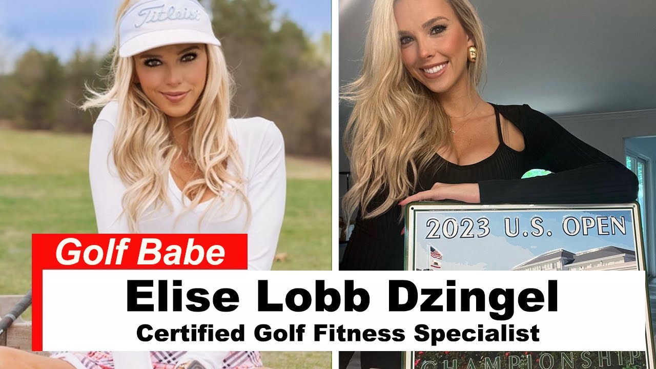 Most Beautiful and Hottest Female Golfer Elise Lobb Dzingel | LPGA Golf ...