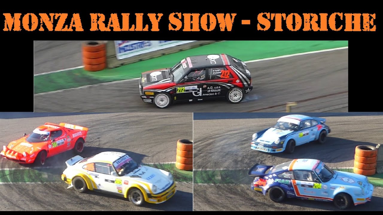 MONZA RALLY SHOW 2019 - HISTORICS CARS - YouTube