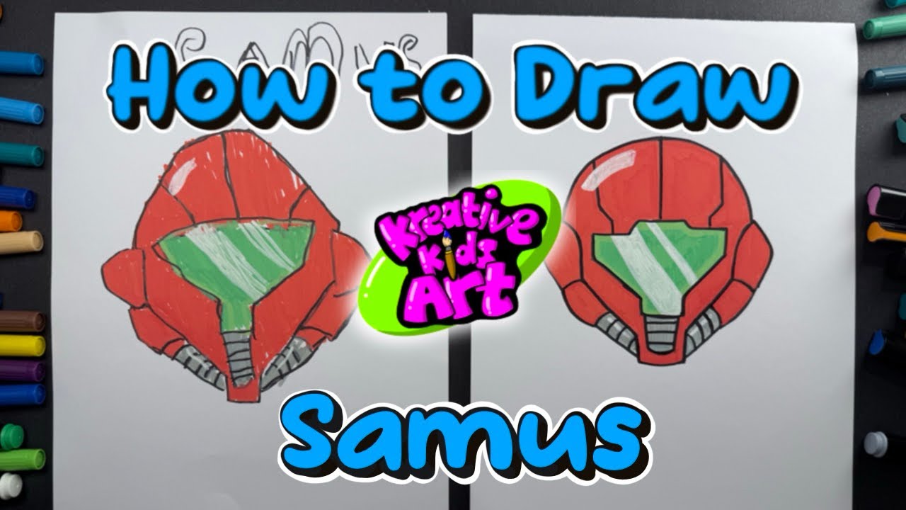 How to Draw Samus from Metroid Prime - YouTube