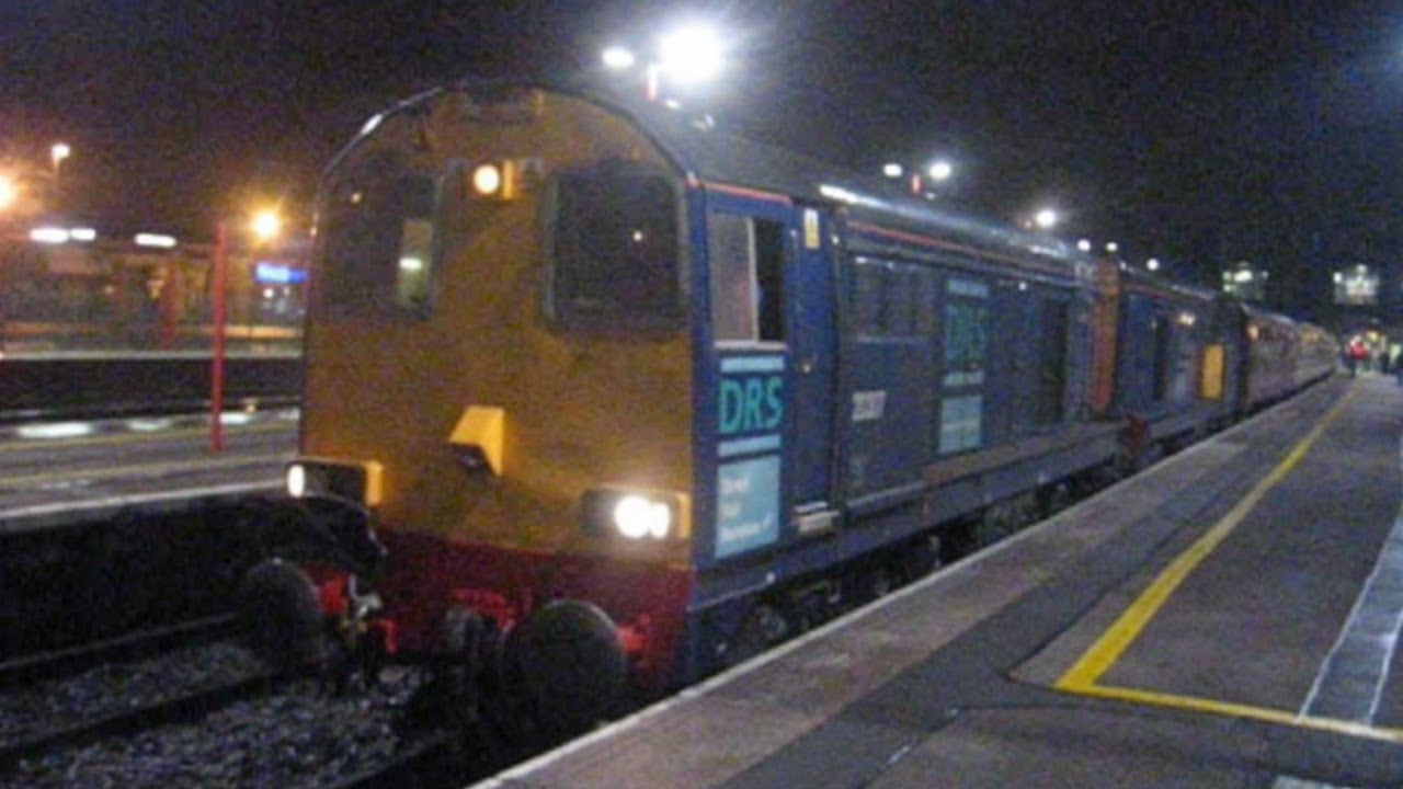 UK: Spitfire Railtours "The Wey-farer" railtour featuring DRS Class 20 ...