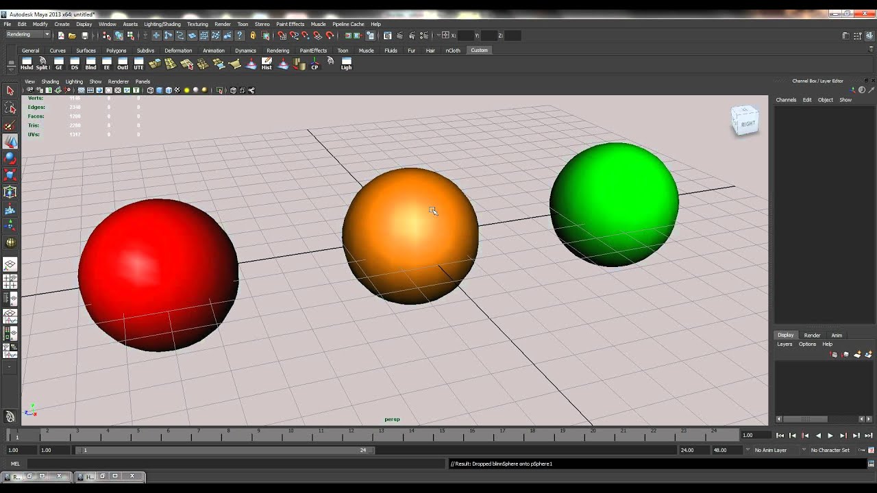 Introduction to Shaders and Texture Tutorial (MAYA) - YouTube