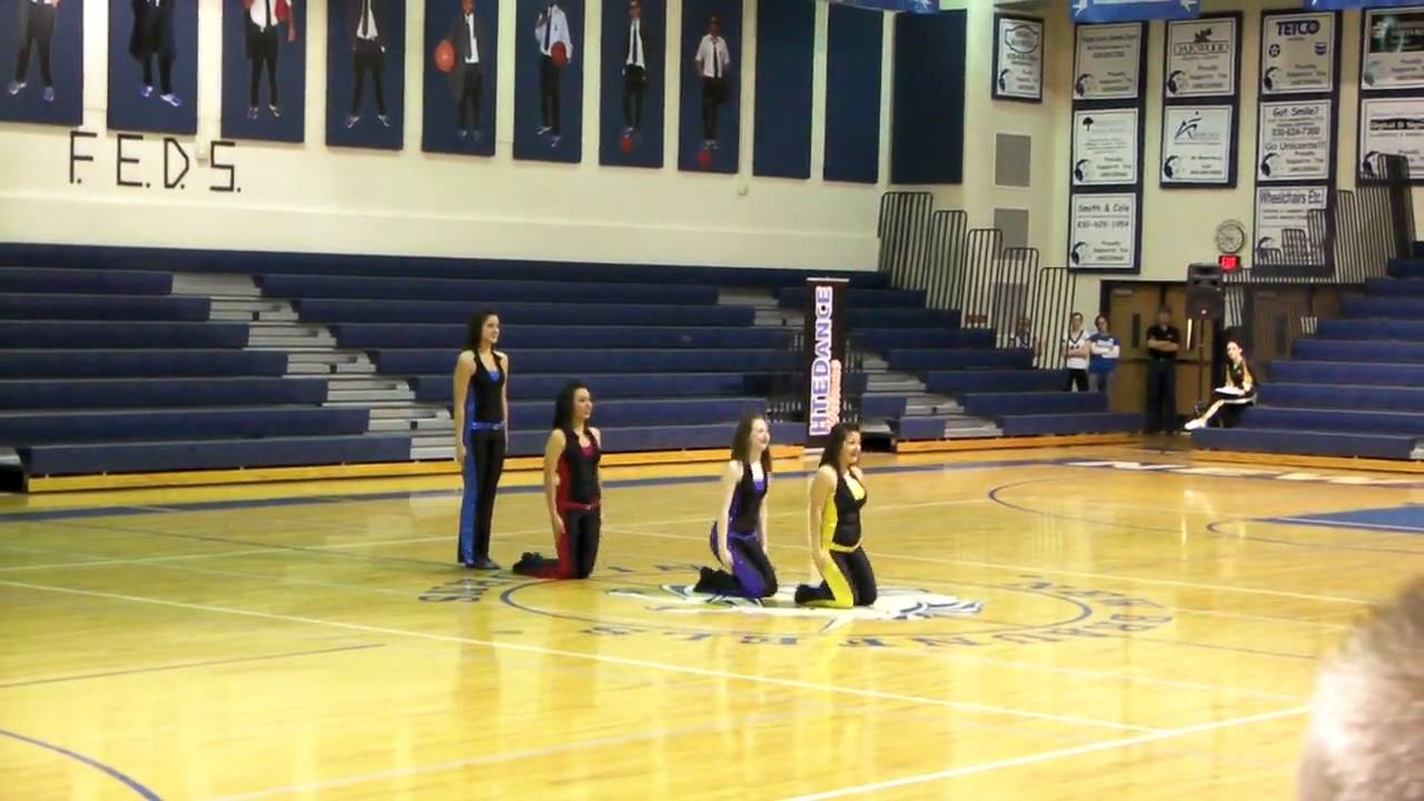 Bowie Belles HTE competition 2010 Officer Military - YouTube