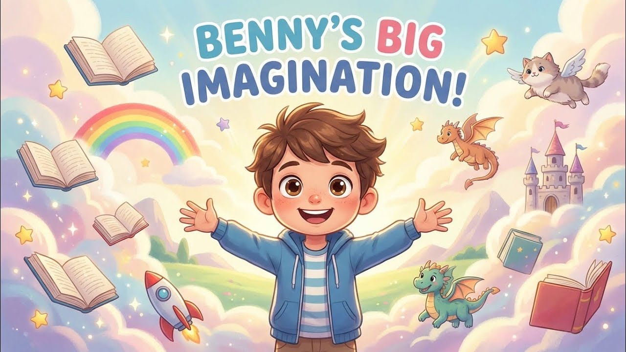 Benny’s Big Imagination Day: A Magical Adventure That Inspires Kids to ...