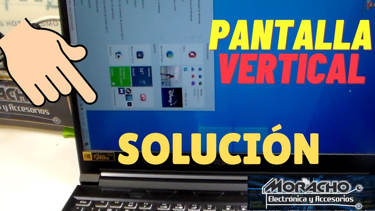 Pantalla Vertical En Windows (Solución) - YouTube