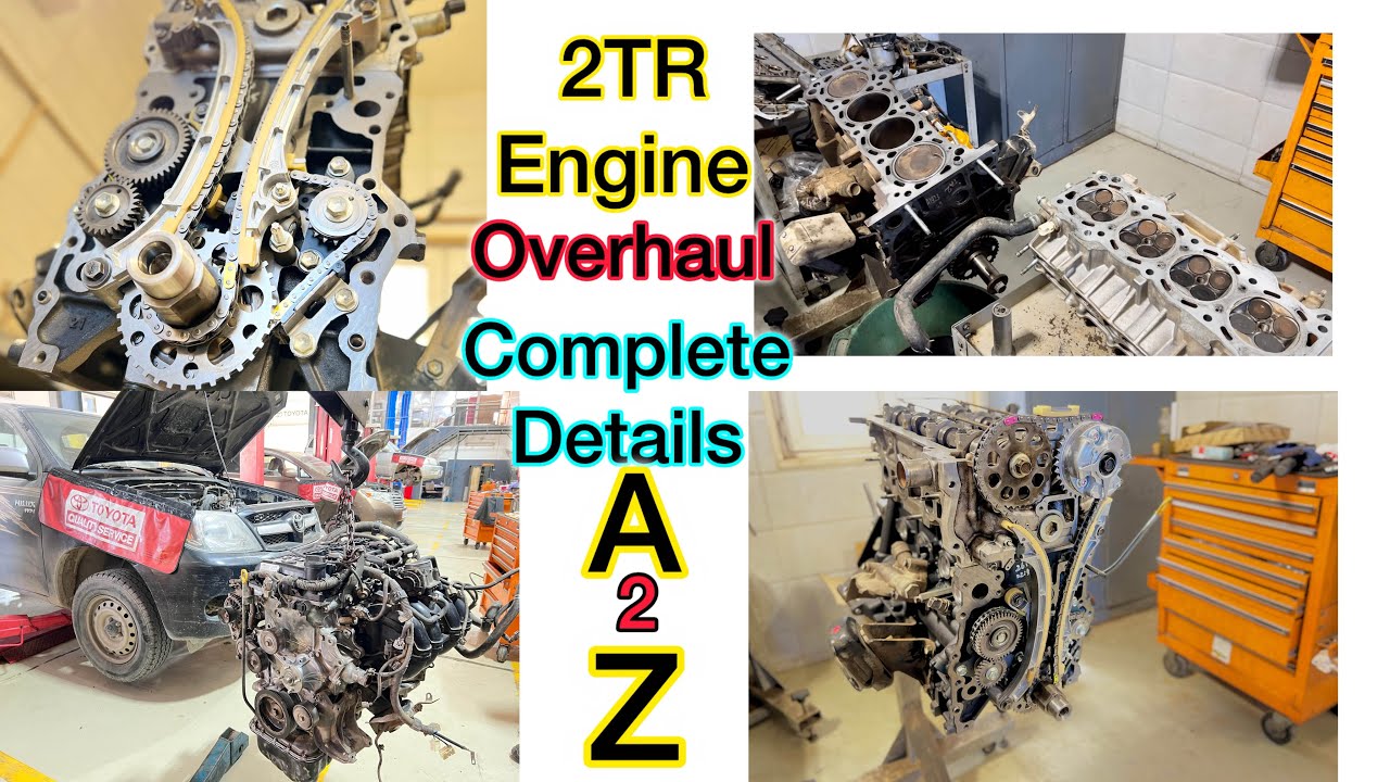 2TR engine overhaul - YouTube