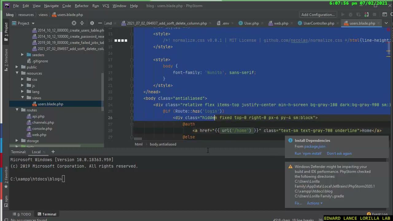 【Laravel】Restore Deleted Records - YouTube
