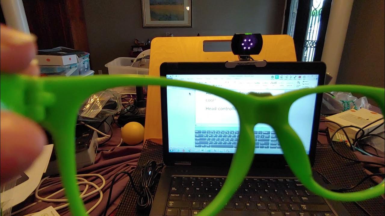 Adaptive Input Device: Smartnav (Head-controlled Mouse Emulator) - YouTube