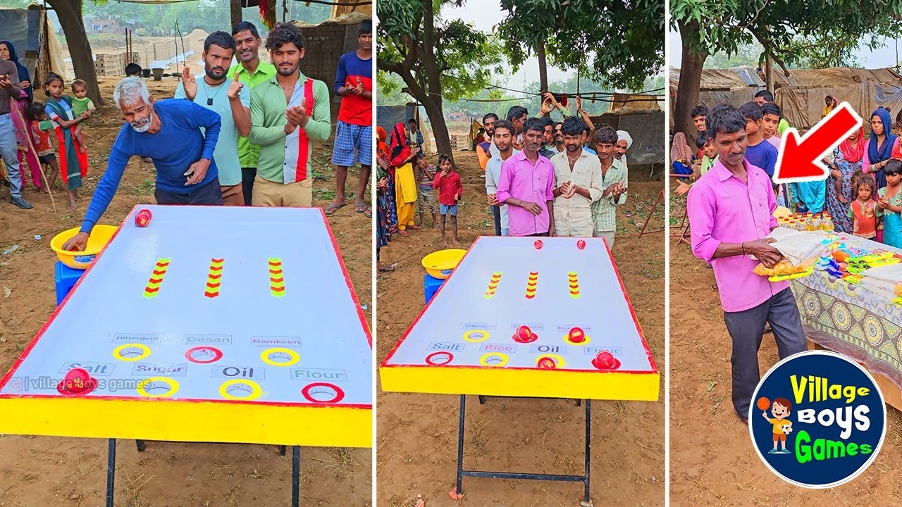 Roll the ball and win the prizes #game #games #pingpongball #challenge ...