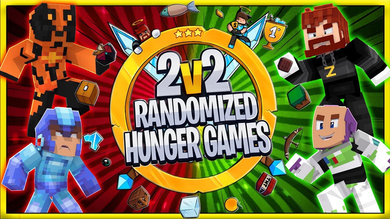 2v2 Randomized Hunger Games! #6 | JeromeASF / Boomer / Sitemusic88 ...
