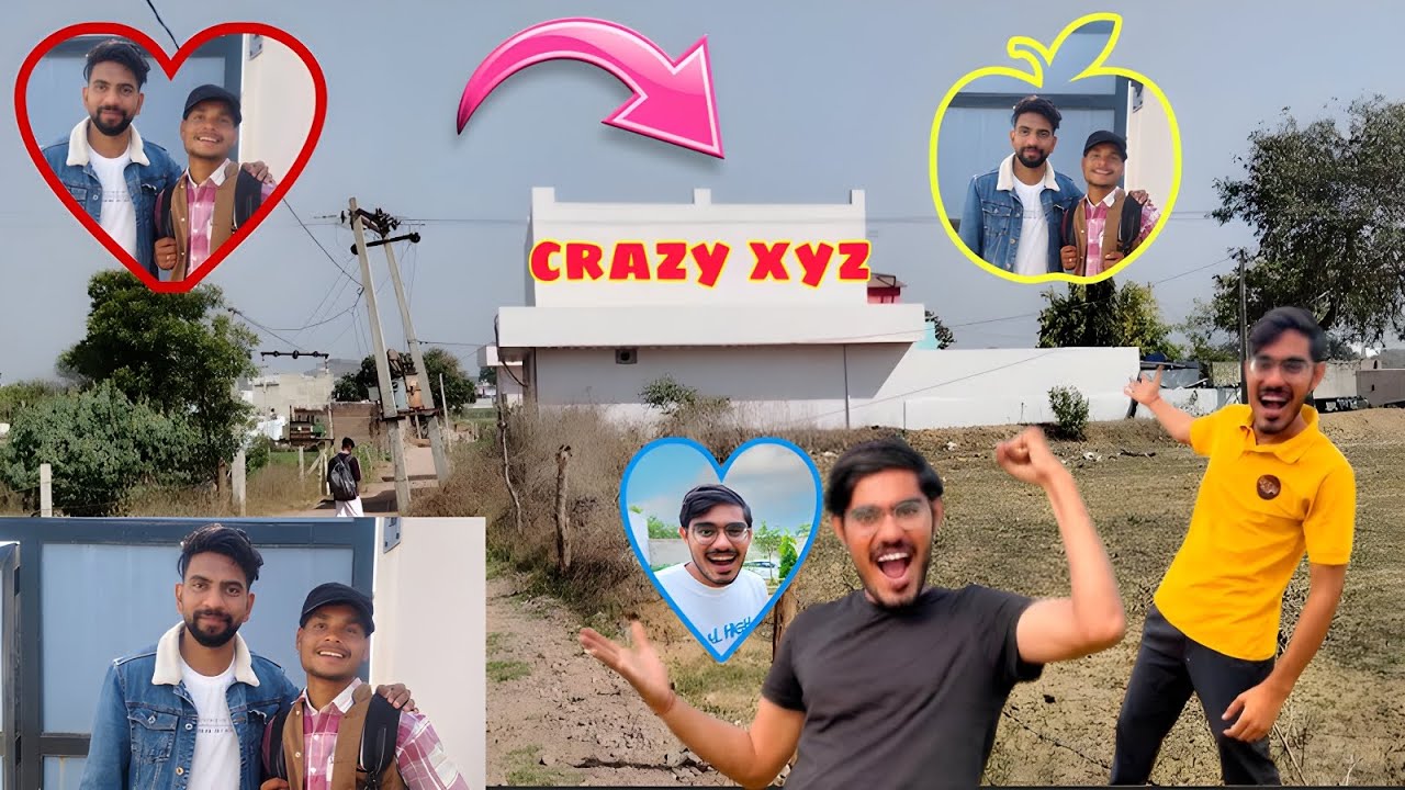 Crazy xyz का घर / crazy xyz का घर कहां पर है / challenging vlog crazy ...