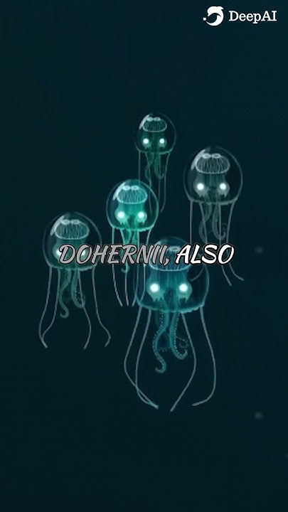 "Meet the Immortal Jellyfish! 🌊 This tiny creature can cheat death and ...