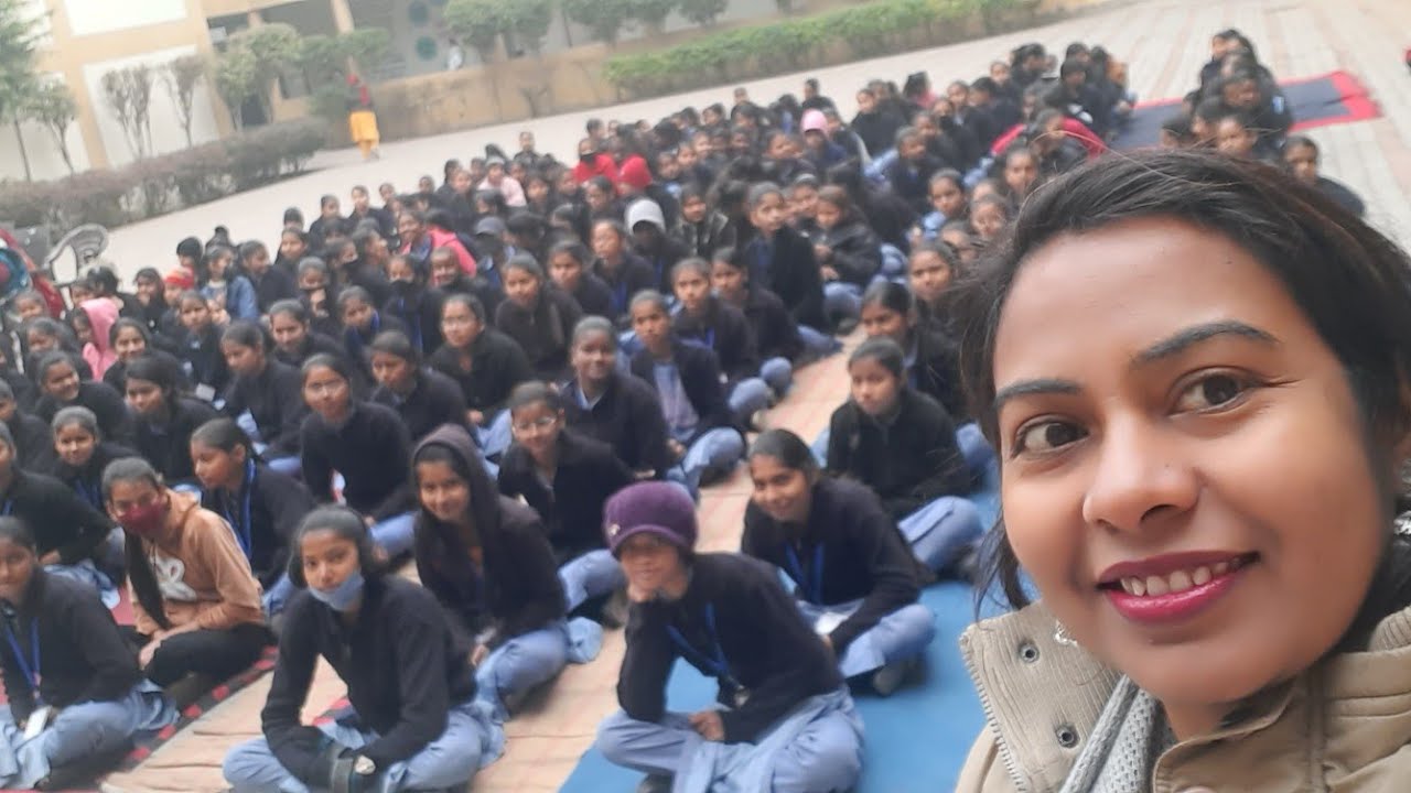 Morning assembly in my school part 1 - YouTube