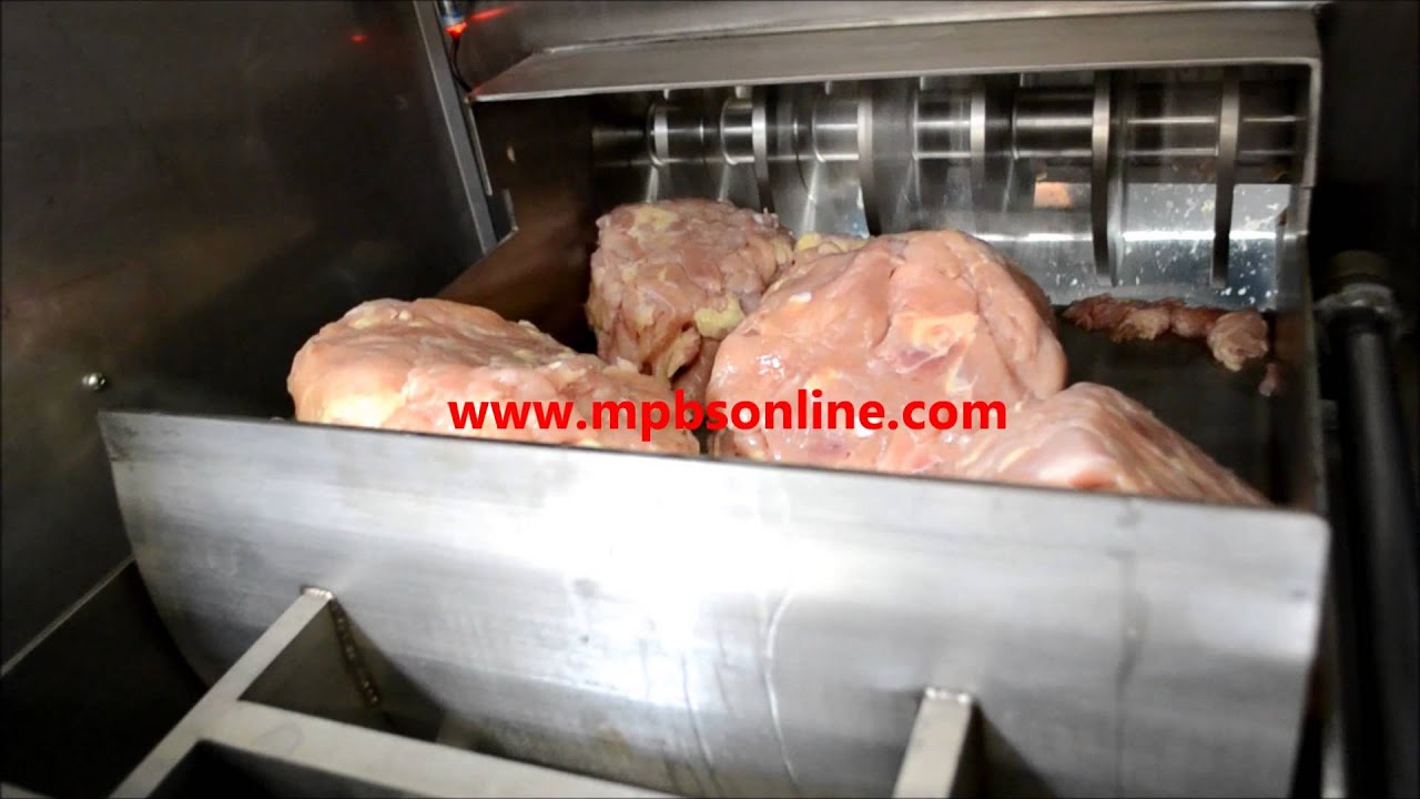 MPBS FMF 1502 Horizontal Frozen Block Meat Flaker - Semi-Frozen Bone-In ...