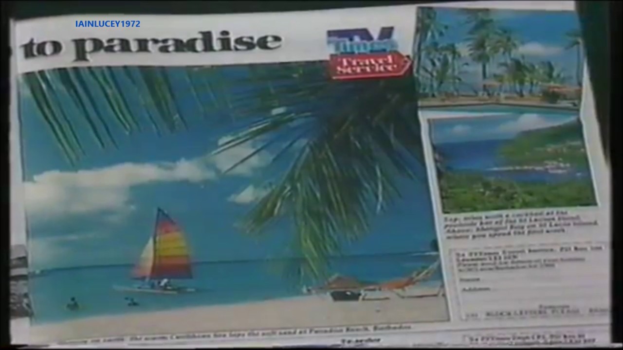 TV TIMES MAGAZINE TV ADVERT January 1984 tv listings magazine THAMES TV ...