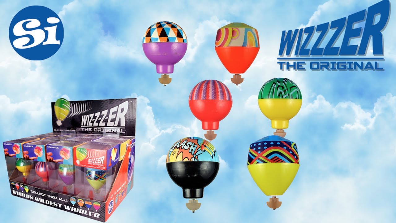 Wiz-z-zer Awesome Spinning Tops - YouTube