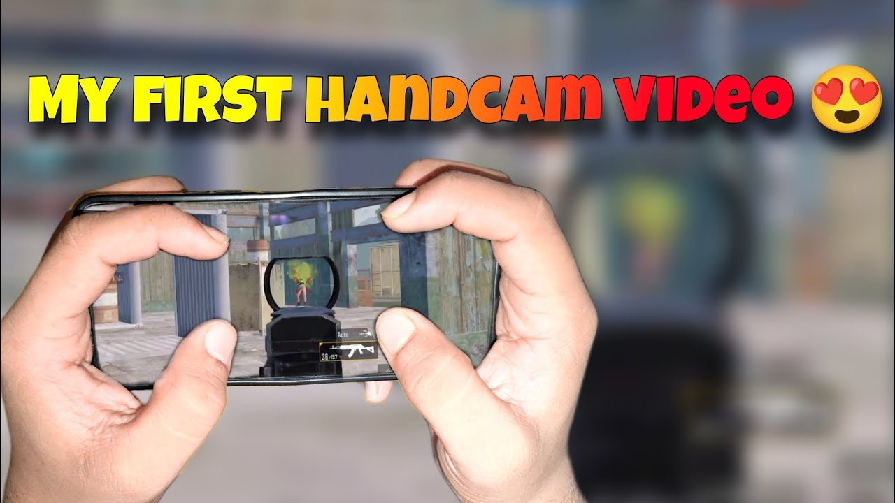 My first Handcam video 😍 | bgmi gamplay | bgmi Handcam gamplay | The ...