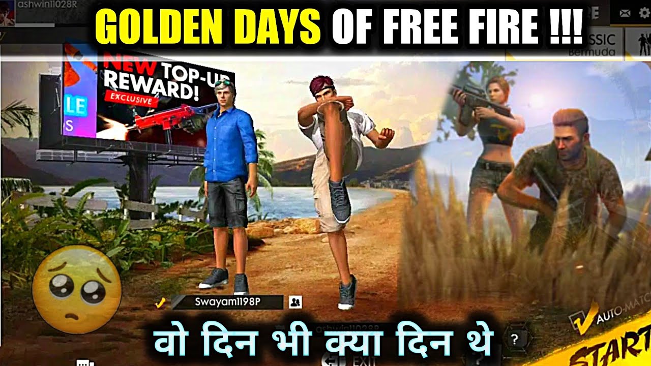 FREE FIRE OLD MEMORIES ! Golden Days Of Free Fire | Garena Free Fire ...