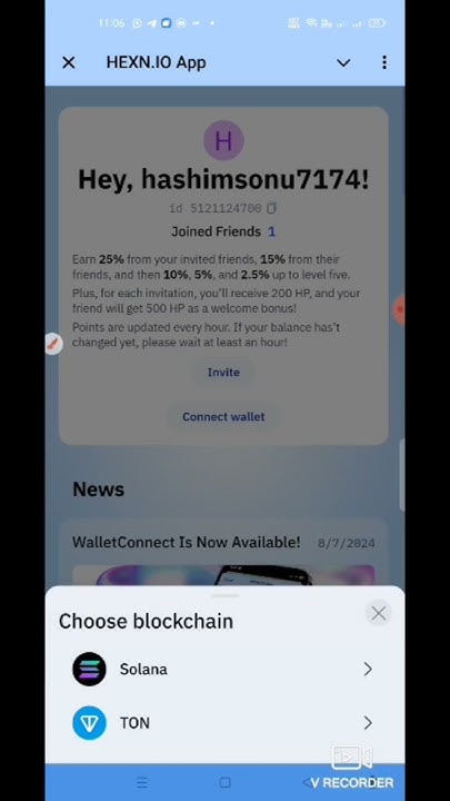 HEXN.io Telegram Bot Airdrop||join now & Wallet Connect Ton Wallet|| don't miss this video - YouTube